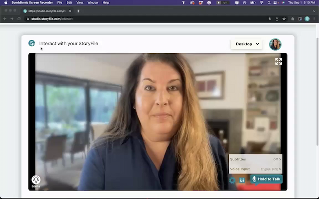 Learning Center: What is Conversa Studio by StoryFile
